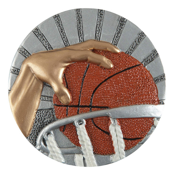 Zierscheibe Basketball Herz